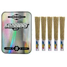 Sluggers Juiced 5 Pack Euphoria Prerolls – Exhale CBD Apothecary